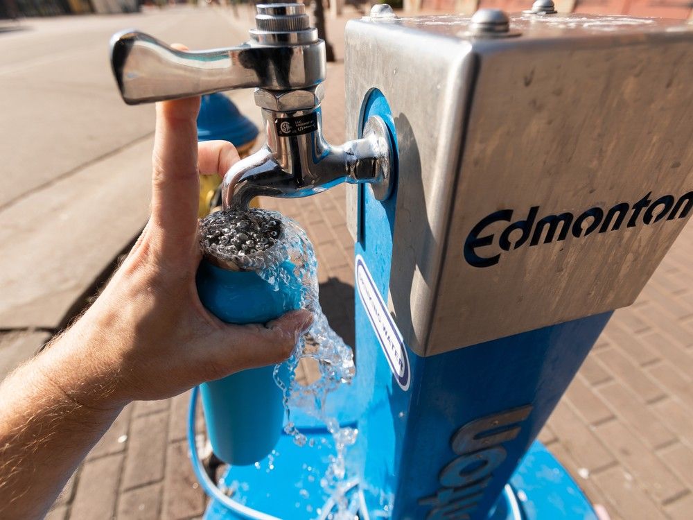 City adds new water stations to support Edmontonians during extreme ...
