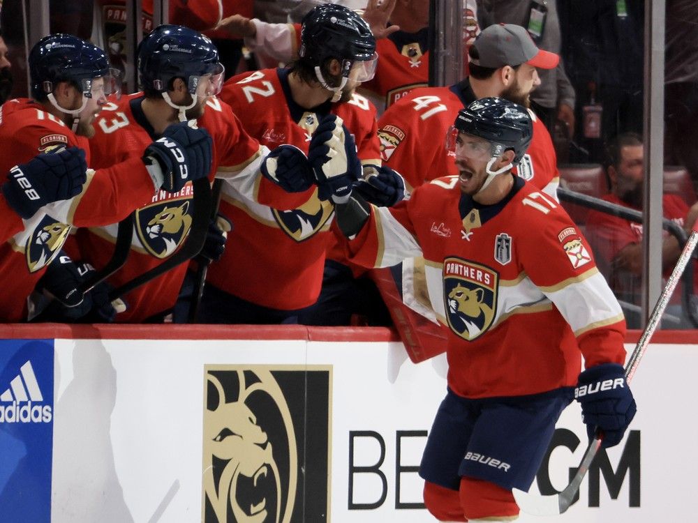 LIVE: Panthers win 3-0 in Game 1 of Stanley Cup Final | Edmonton Journal