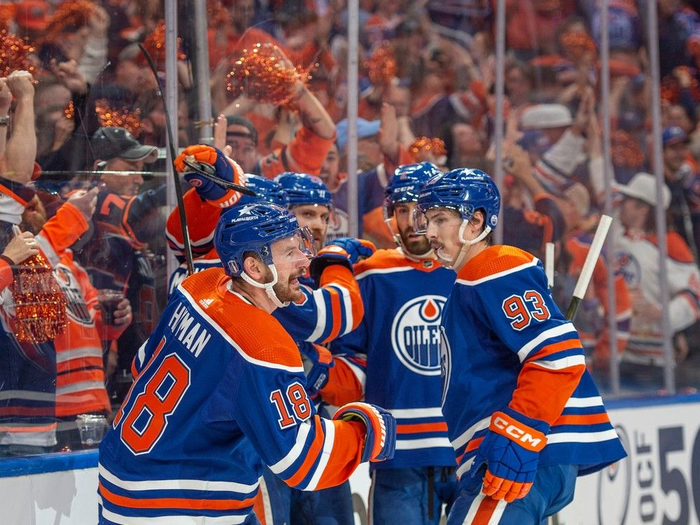 Photos: Edmonton Oilers clinch berth in Stanley Cup final with 2-1 win ...