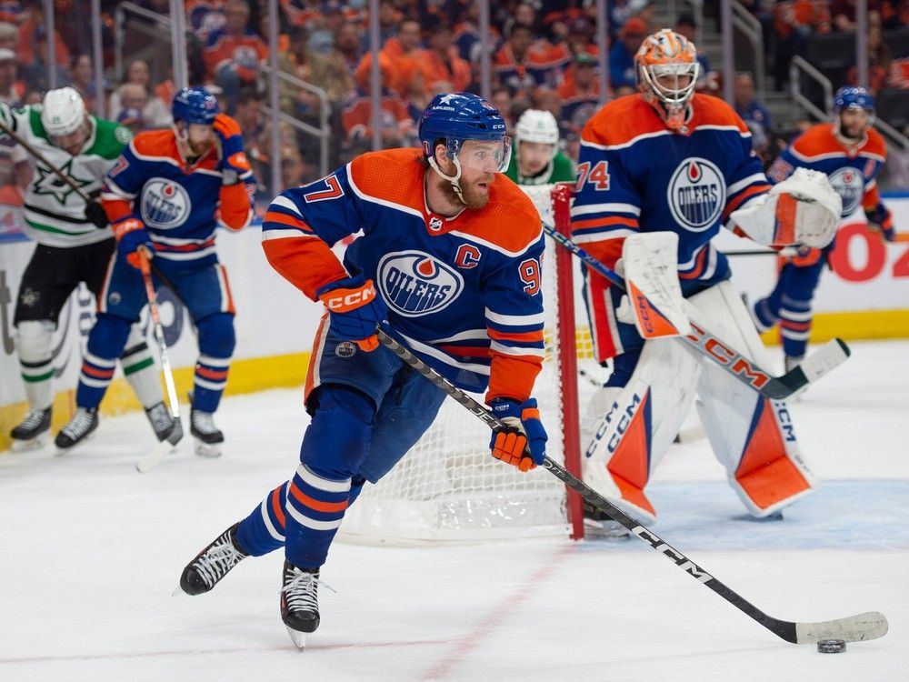 Photos: Edmonton Oilers clinch berth in Stanley Cup final with 2-1 win ...