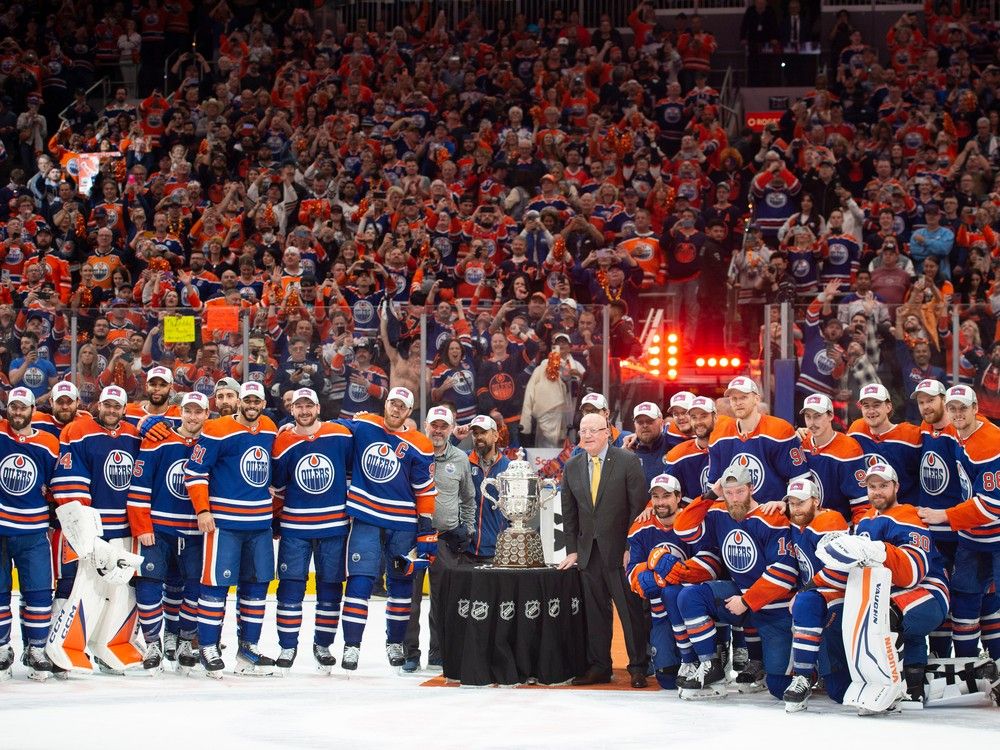 Photos: Edmonton Oilers clinch berth in Stanley Cup final with 2-1 win ...