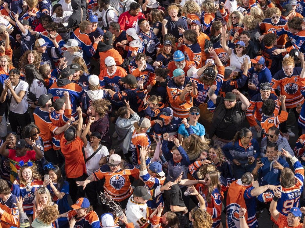 Photos: Edmonton Oilers fans take in Game 7 watch party | Edmonton Journal