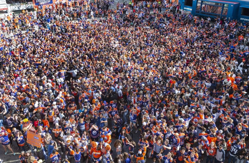 Photos: Edmonton Oilers fans take in Game 7 watch party | Edmonton Journal