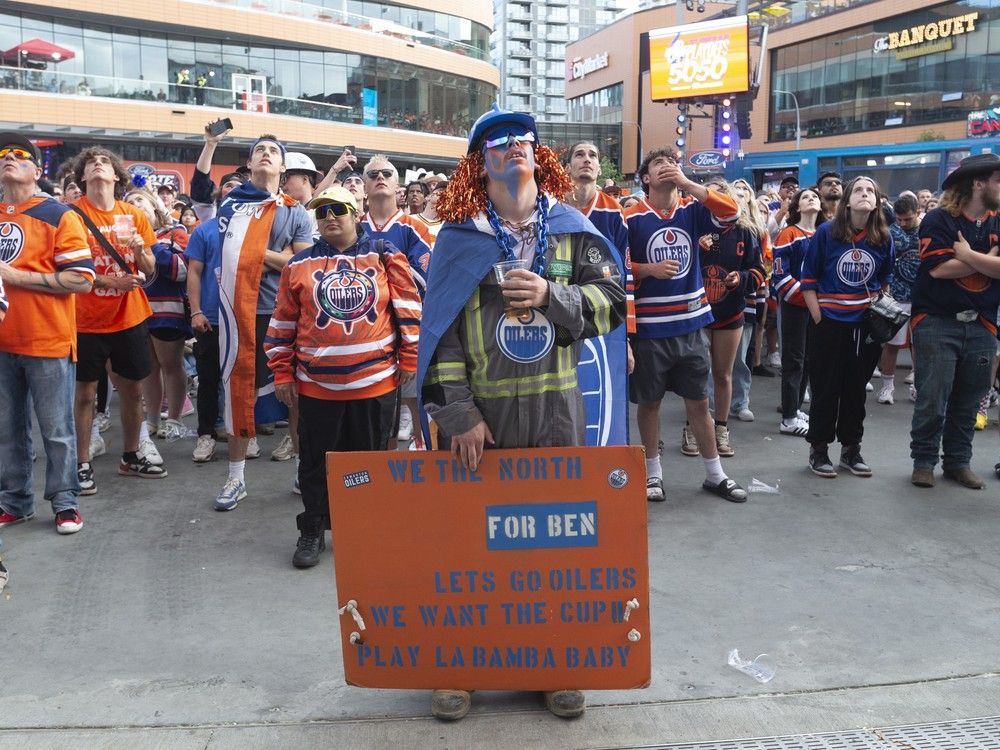 Photos: Edmonton Oilers fans take in Game 7 watch party | Edmonton Journal