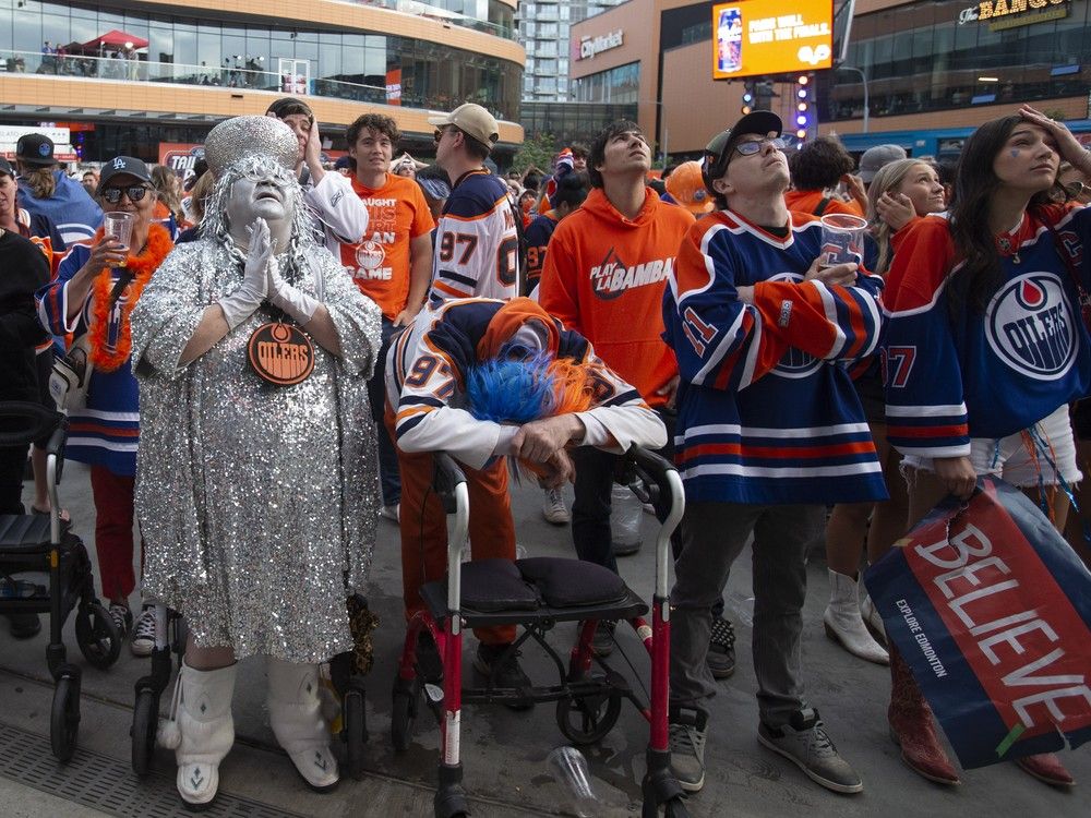 Photos: Edmonton Oilers fans take in Game 7 watch party | Edmonton Journal