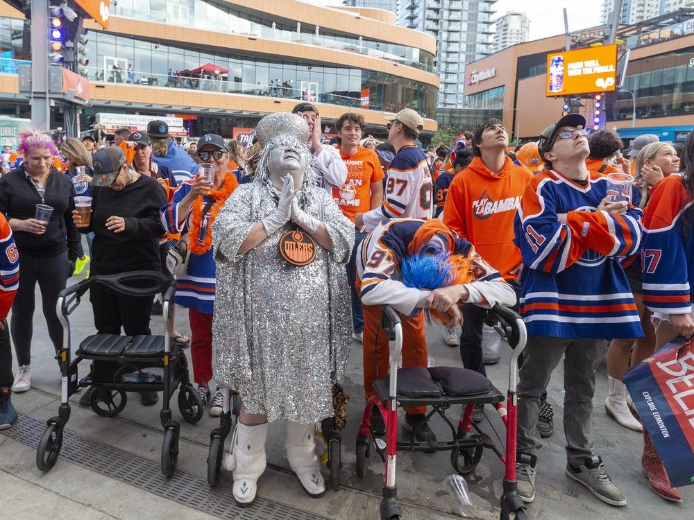 Photos: Edmonton Oilers fans take in Game 7 watch party | Edmonton Journal