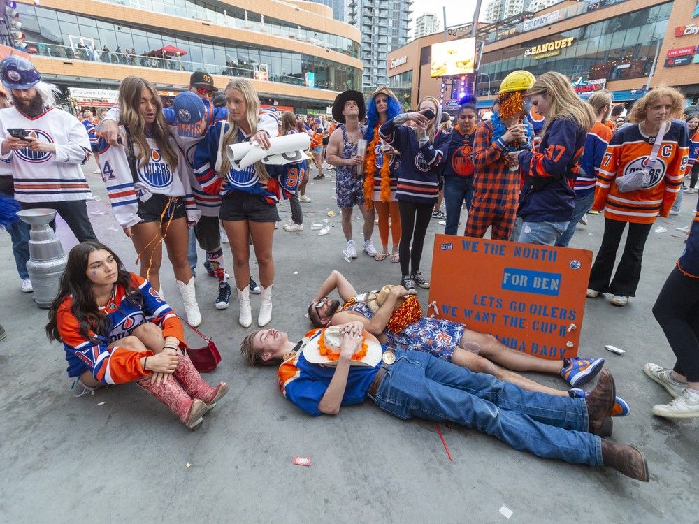 Photos: Edmonton Oilers fans take in Game 7 watch party | Edmonton Journal