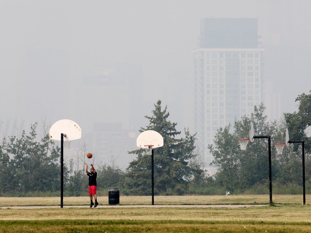 Edmonton weather: High-risk air quality makes heat wave more dangerous ...