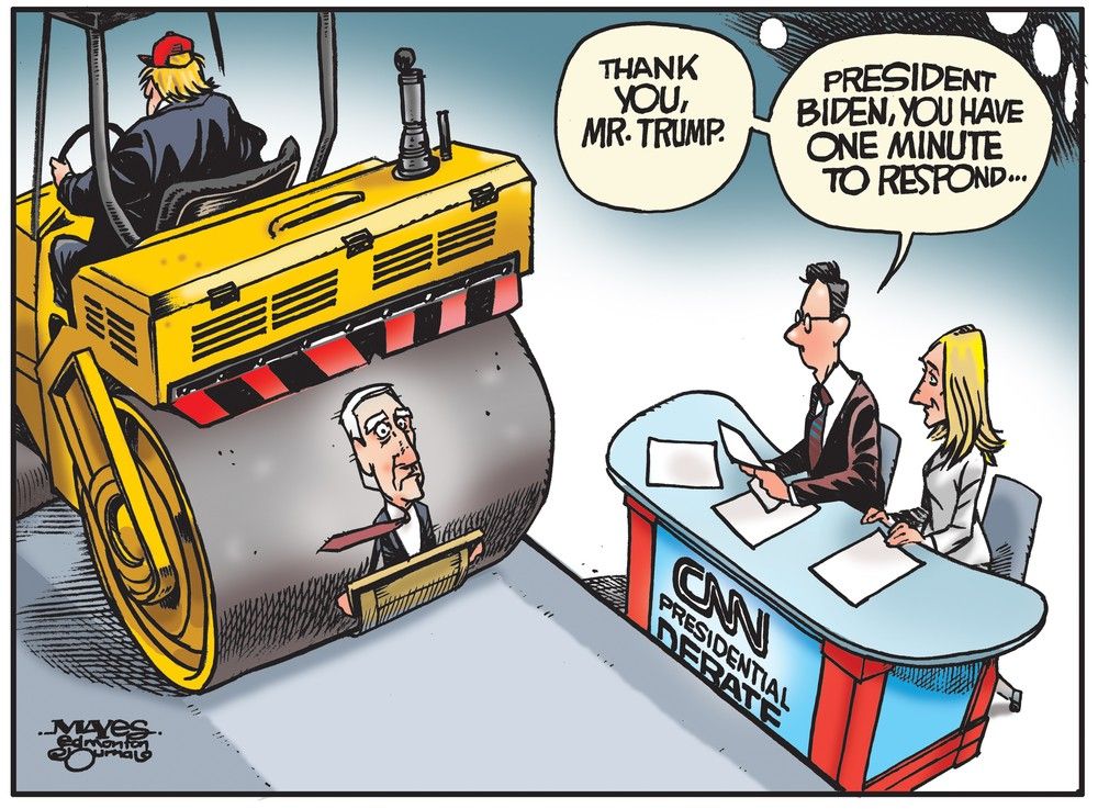 Malcolm Mayes editorial cartoons for July 2024 | Edmonton Journal Malcolm Mayes editorial cartoons for July 2024 | Edmonton Journal