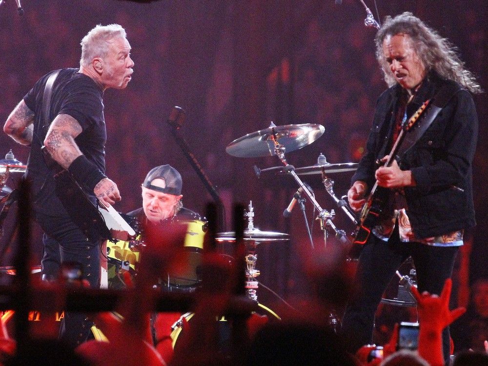 Metallica circles its legacy in first of two nights in Edmonton ...