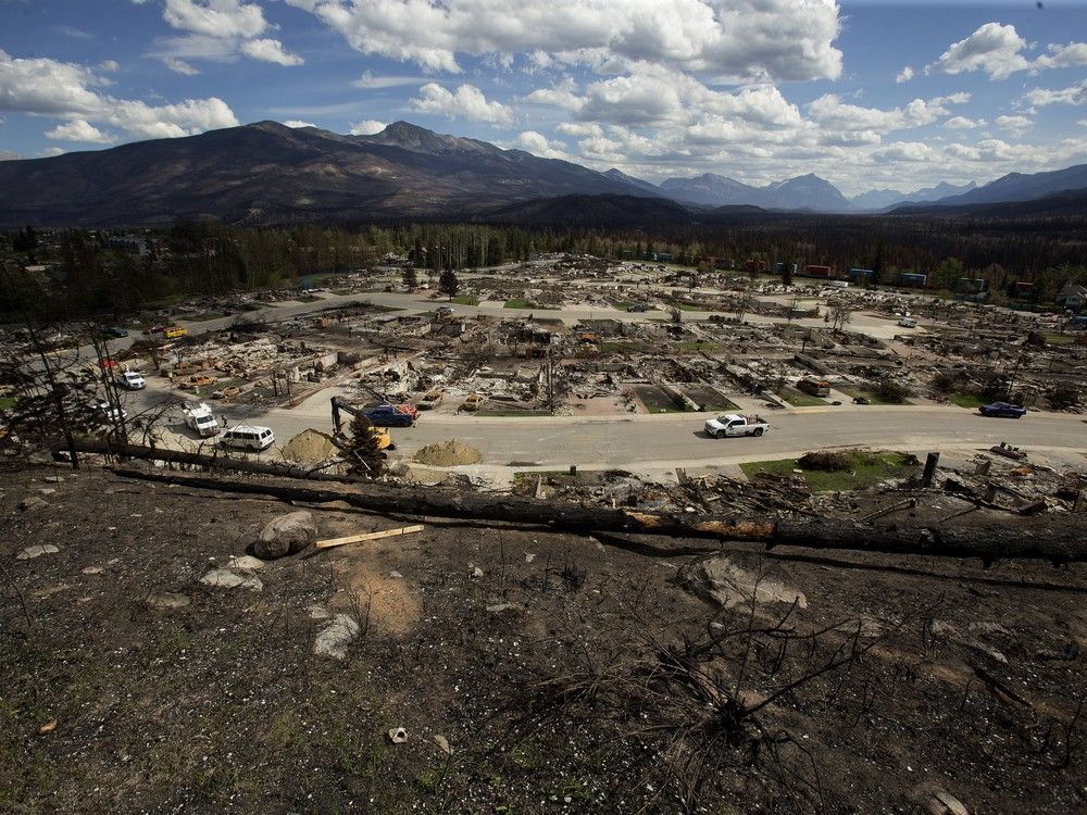Photos: Overlook views of Jasper wildfire damage | Edmonton Journal