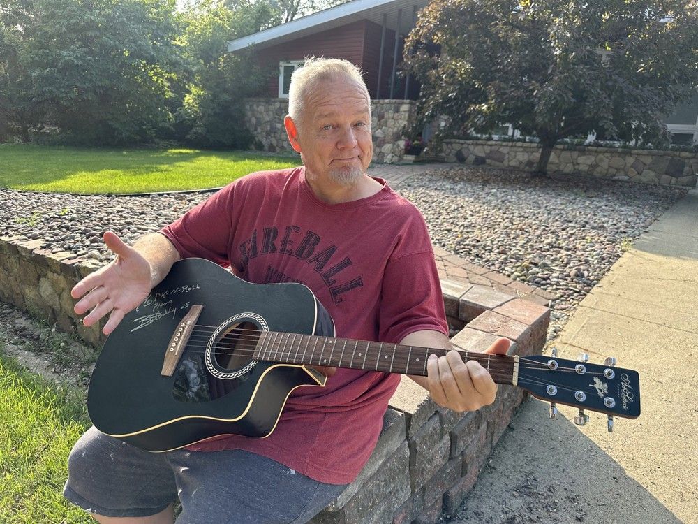 Rockin' Rick from Edmonton's Axe Music digs out music memorabilia ...