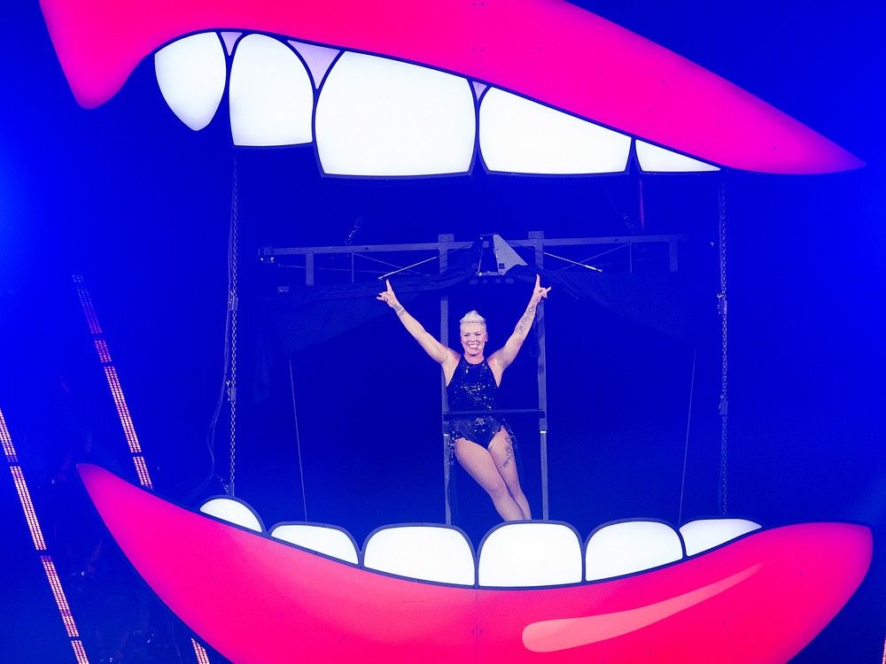 Photos: P!nk performs at Edmonton's Commonwealth Stadium | Edmonton Journal