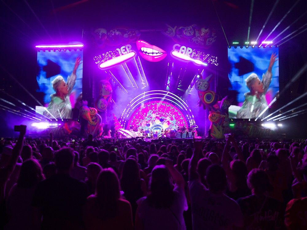 Photos: P!nk performs at Edmonton's Commonwealth Stadium | Edmonton Journal