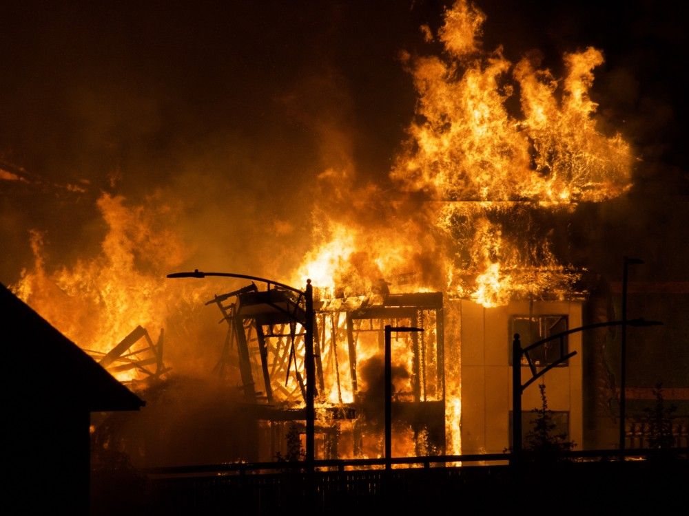 Police investigating 'suspicious' fire in southwest Edmonton Wednesday ...