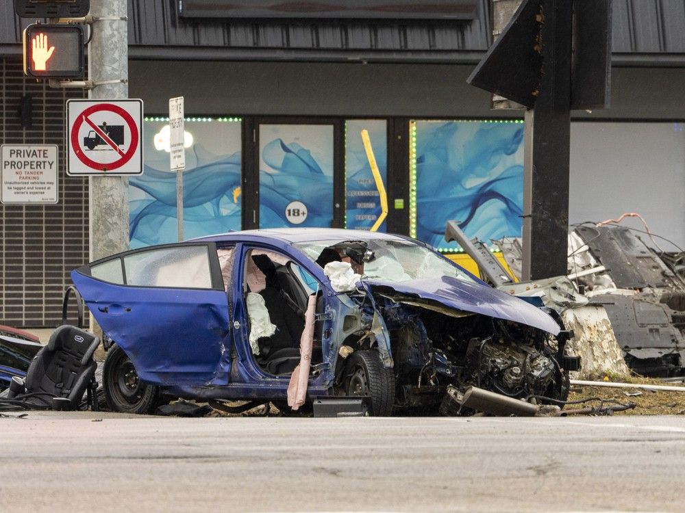 Edmonton man facing 13 charges after high speed crash injures four ...