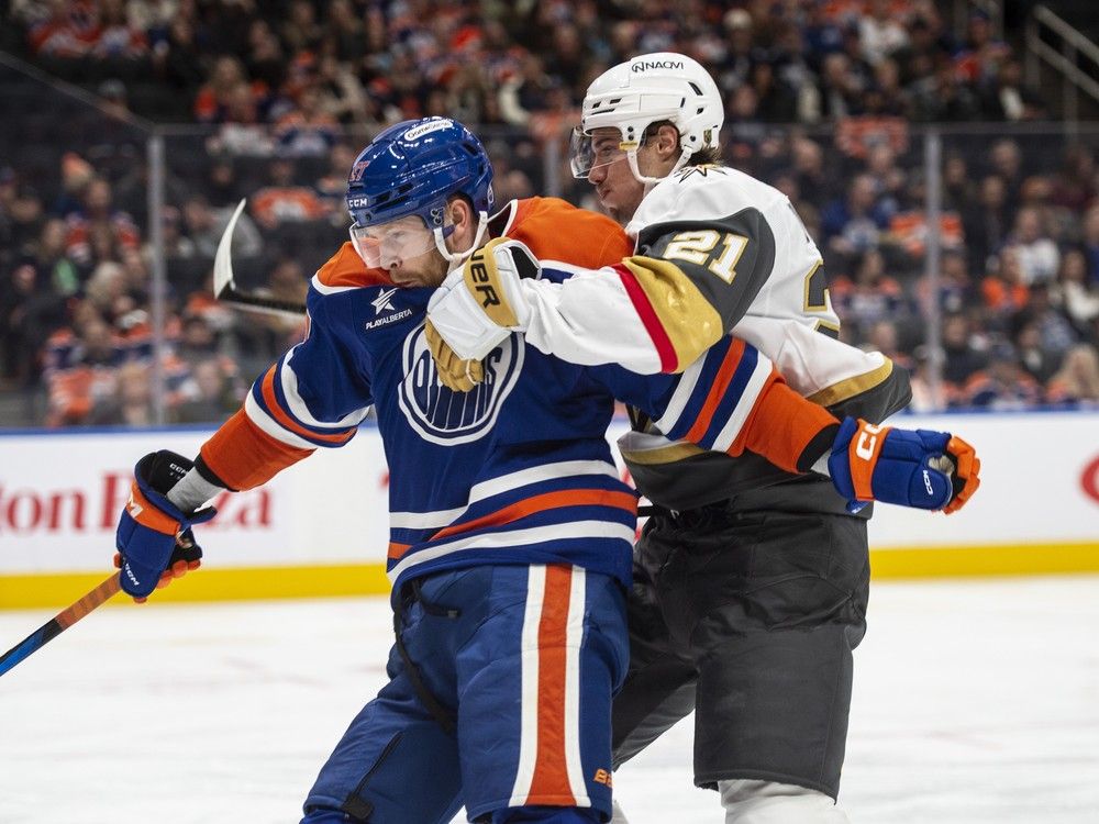 Special teams sputter again, Oilers blow lead and lose 4-2 to Vegas ...