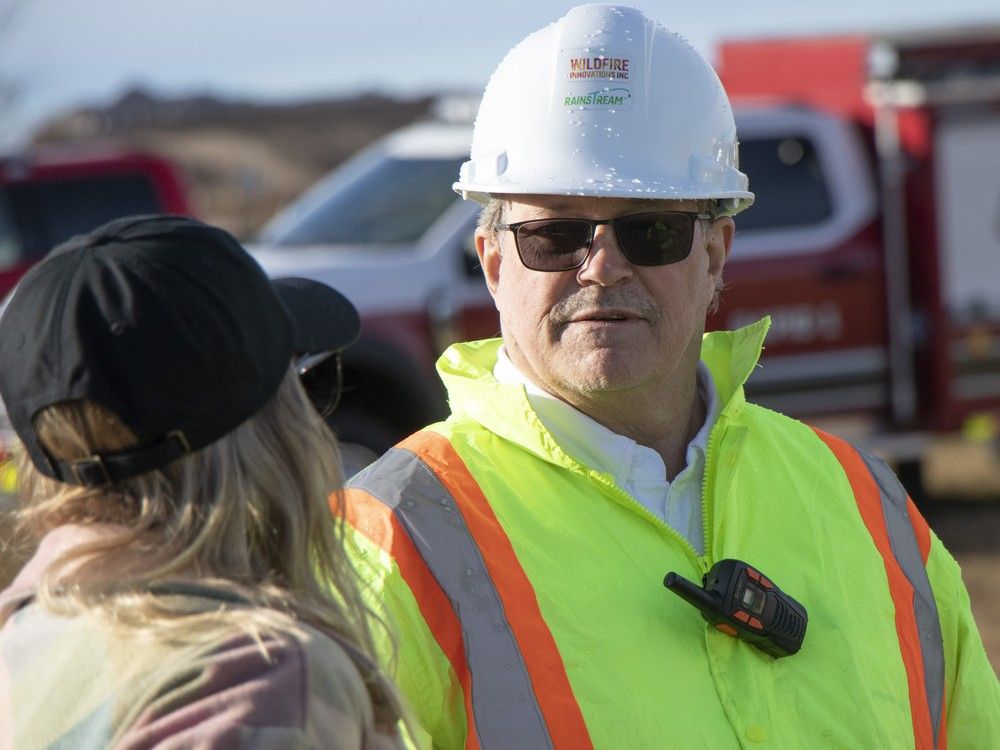 Alberta-made 100-foot sprinkler the latest wildfire fighting tool ...