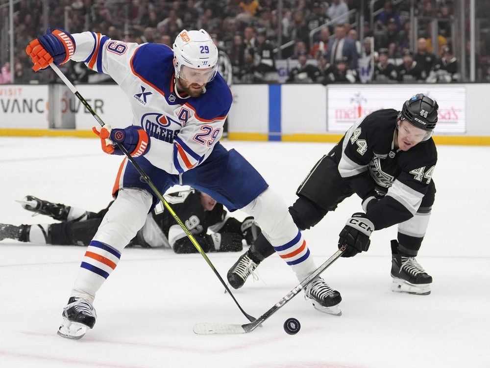 Player grades: Did heavy hockey from Los Angeles Kings highlight ...