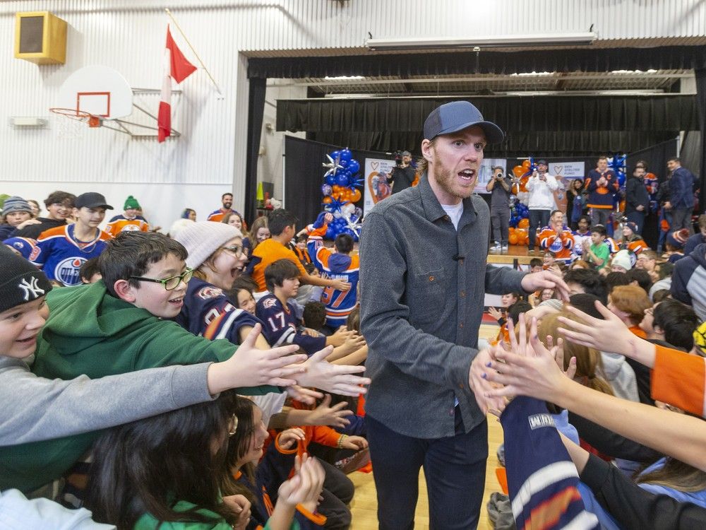 Ottewell school wins visit from Edmonton Oilers captain Connor McDavid ...