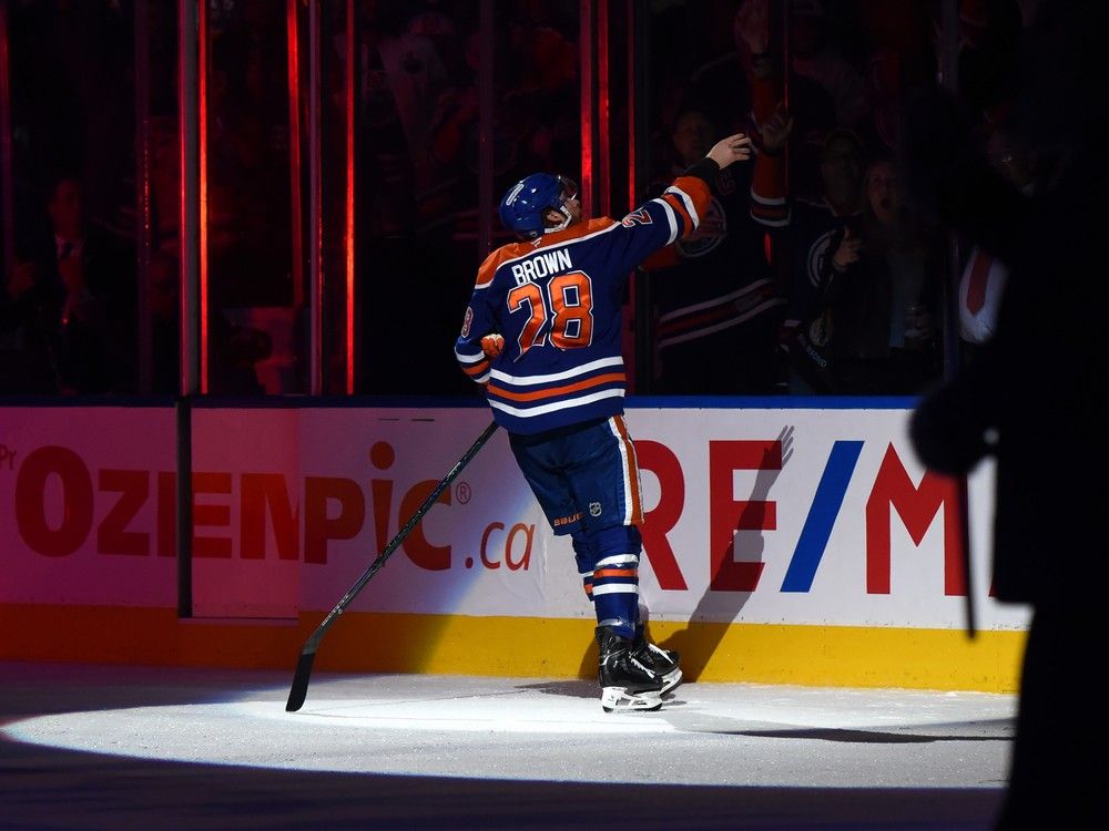 Resiliency the name of the game for the Edmonton Oilers' Connor Brown ...