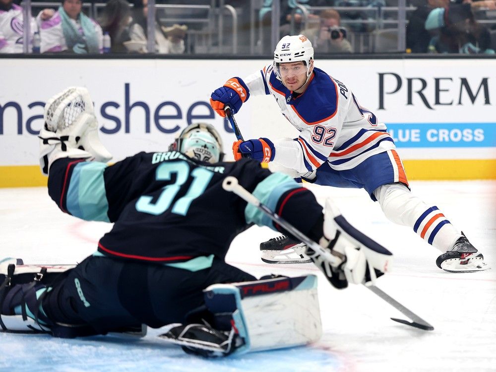Player grades Edmonton Oilers play excellent hockey, but only squeak ...