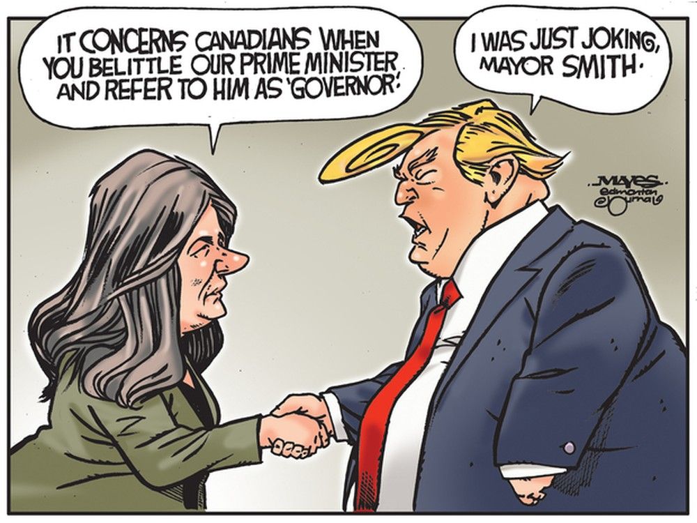 Edmonton Journal editorial cartoons for January 2025 | Edmonton Journal