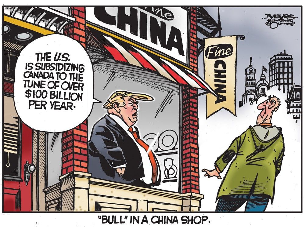 Edmonton Journal editorial cartoons for February 2025 | Edmonton Journal