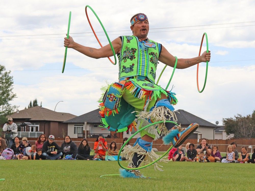 Dallas Arcand: A four-time world champion hoop dancer from Edmonton ...