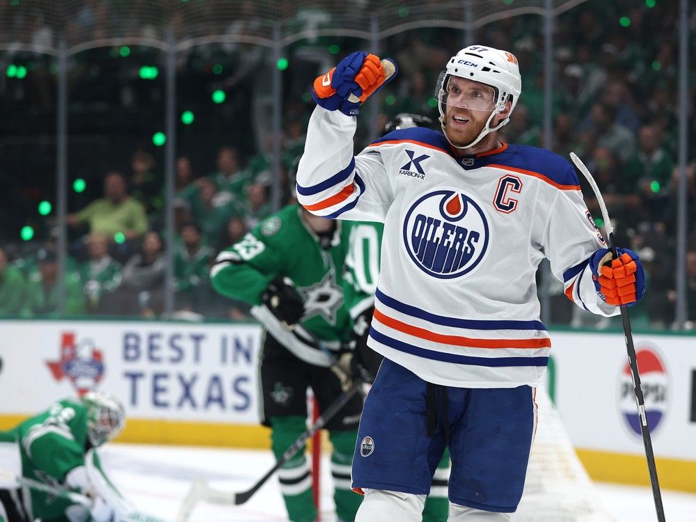 Connor McDavid back, but veteran winger missing at Oilers practice ...