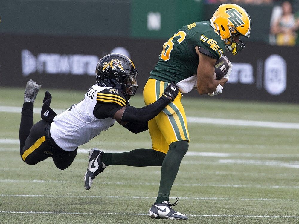 Struggling Edmonton Elks drop close one to Tiger-Cats 28-24 | Edmonton ...