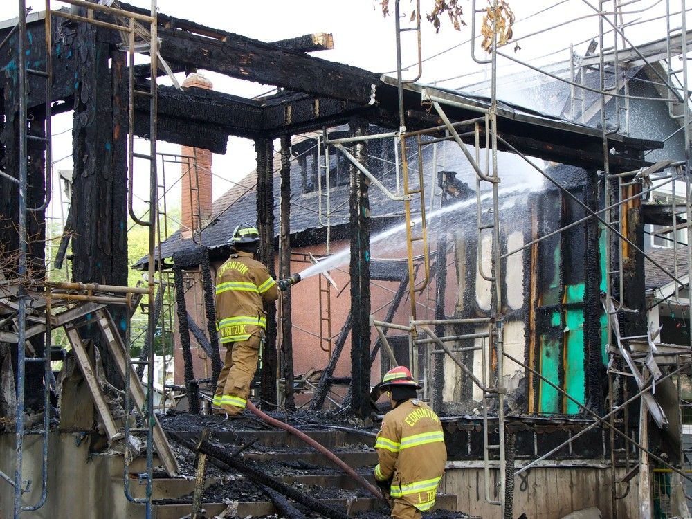 Fire destroys home, and damages two others in northeast Edmonton ...