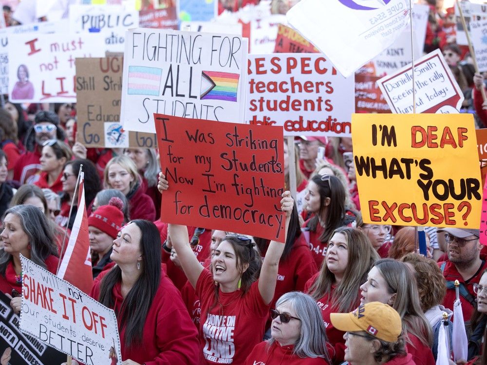 Alberta introduces back-to-work legislation, imposes new contract ...