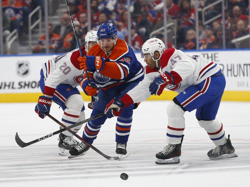 Podkolzin's Oilers game-winner over Habs a tribute to his father ...