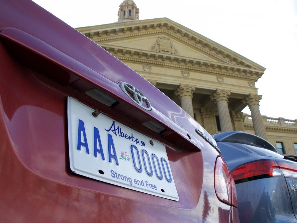 Alberta rolls out new licence plate | Edmonton Journal
