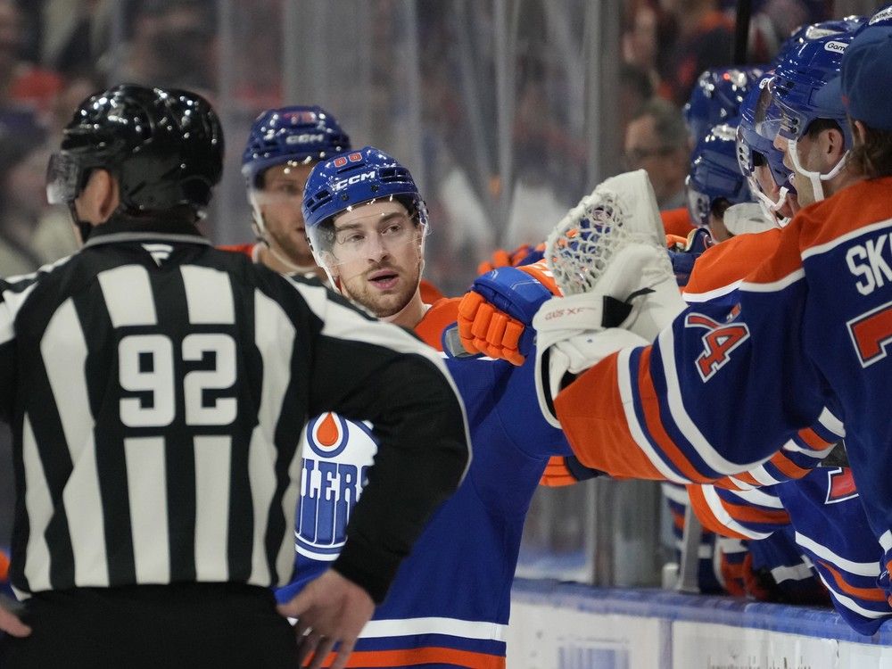 Oilers' Andrew Mangiapane back in lineup after healthy scratch ...