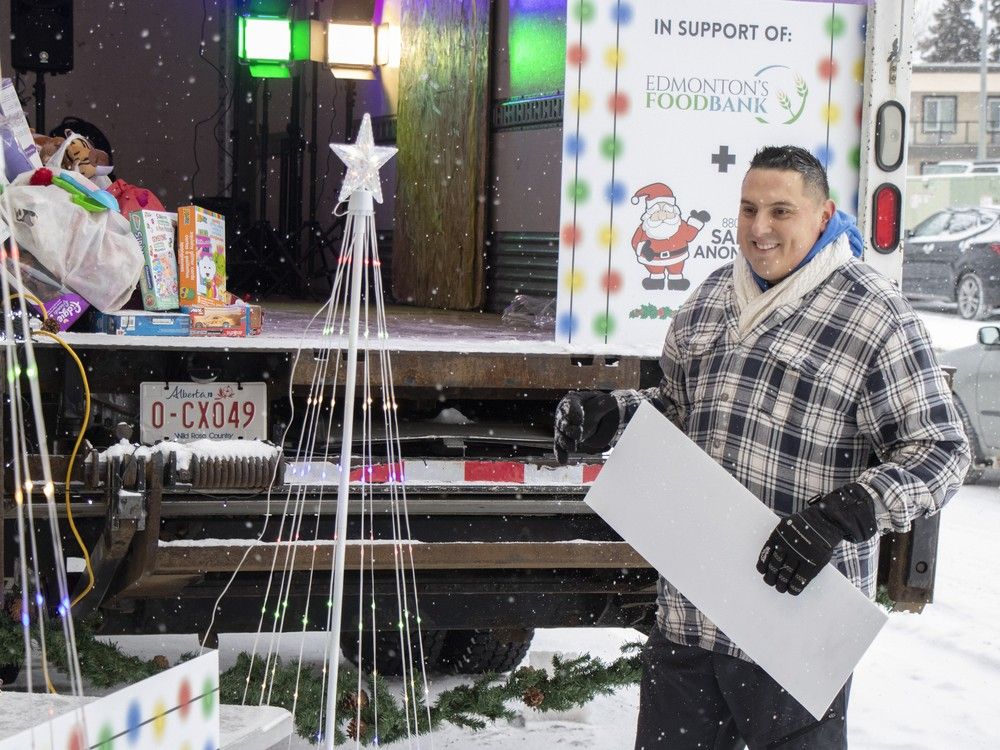 Can Man Dan marks 15 years of holiday food and toy drive | Edmonton Journal