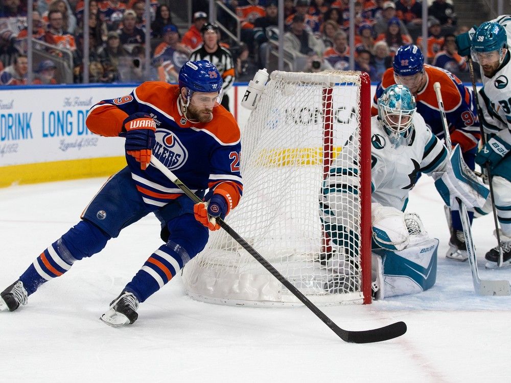 Edmonton Oilers overcome terrible start for 4-3 OT win over San Jose ...