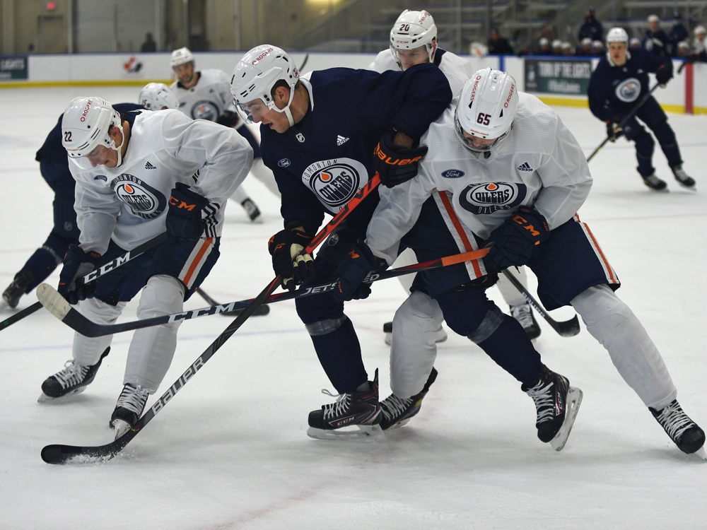 No time to waste as Edmonton Oilers cram for opening night test ...