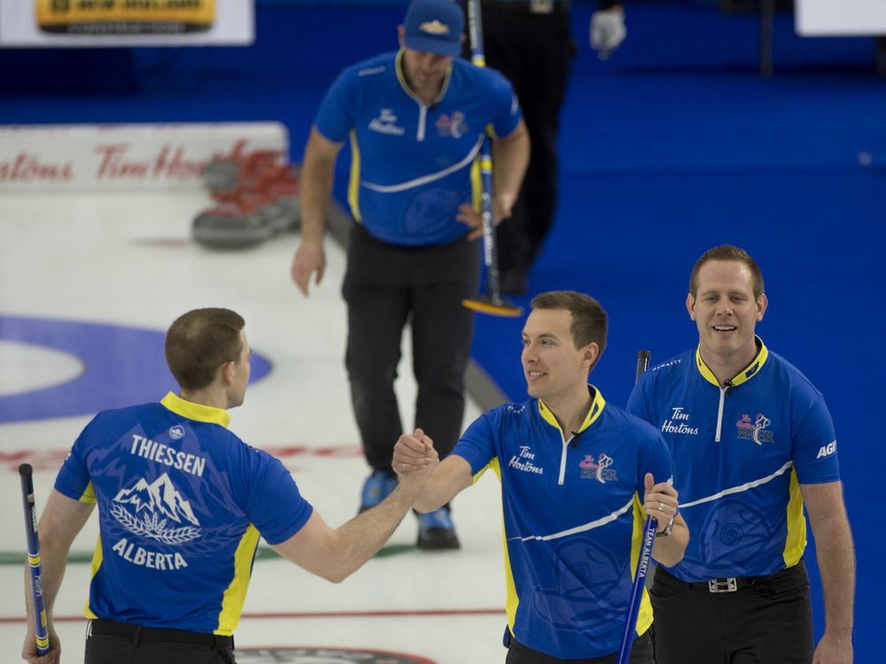 Alberta Boston Pizza Cup a veritable Golden Bears picnic of curling ...