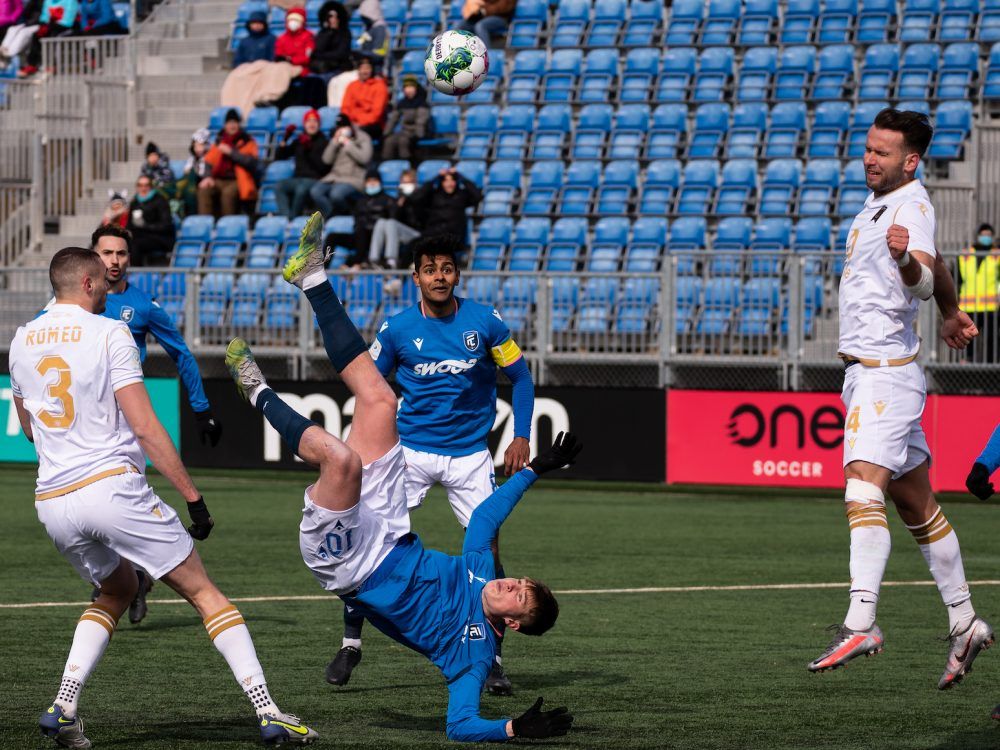 Acrobatic goal highlights FC Edmonton's opening game of CPL season ...