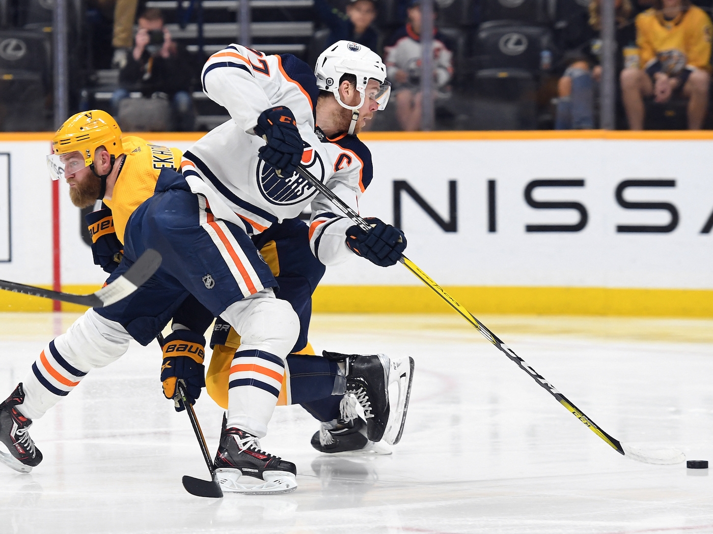 Edmonton Oilers bounce back with a vengeance to dominate Nashville ...