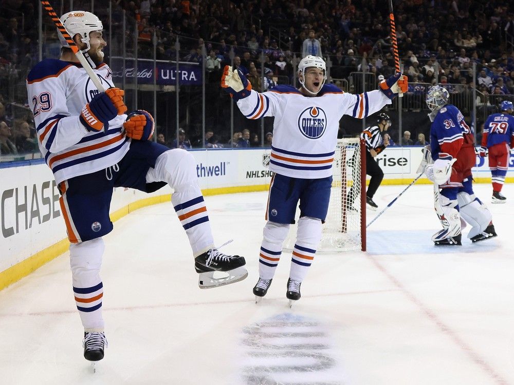 Dead and buried Edmonton Oilers stun Rangers with stirring third-period ...