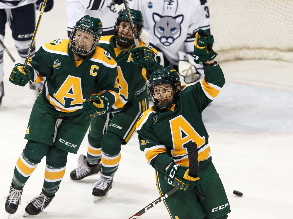 READY, WILLAN AND ABLE: U of A Pandas hockey player donning Maple Leaf ...