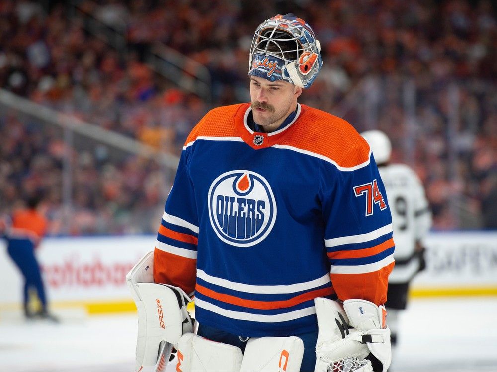Stuart Skinner stands tall in Oilers 4-2 win over L.A. Kings | Edmonton Sun