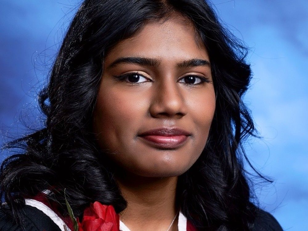 Valedictorians 2023: J Percy Page's Harshini Ravi | Edmonton Sun