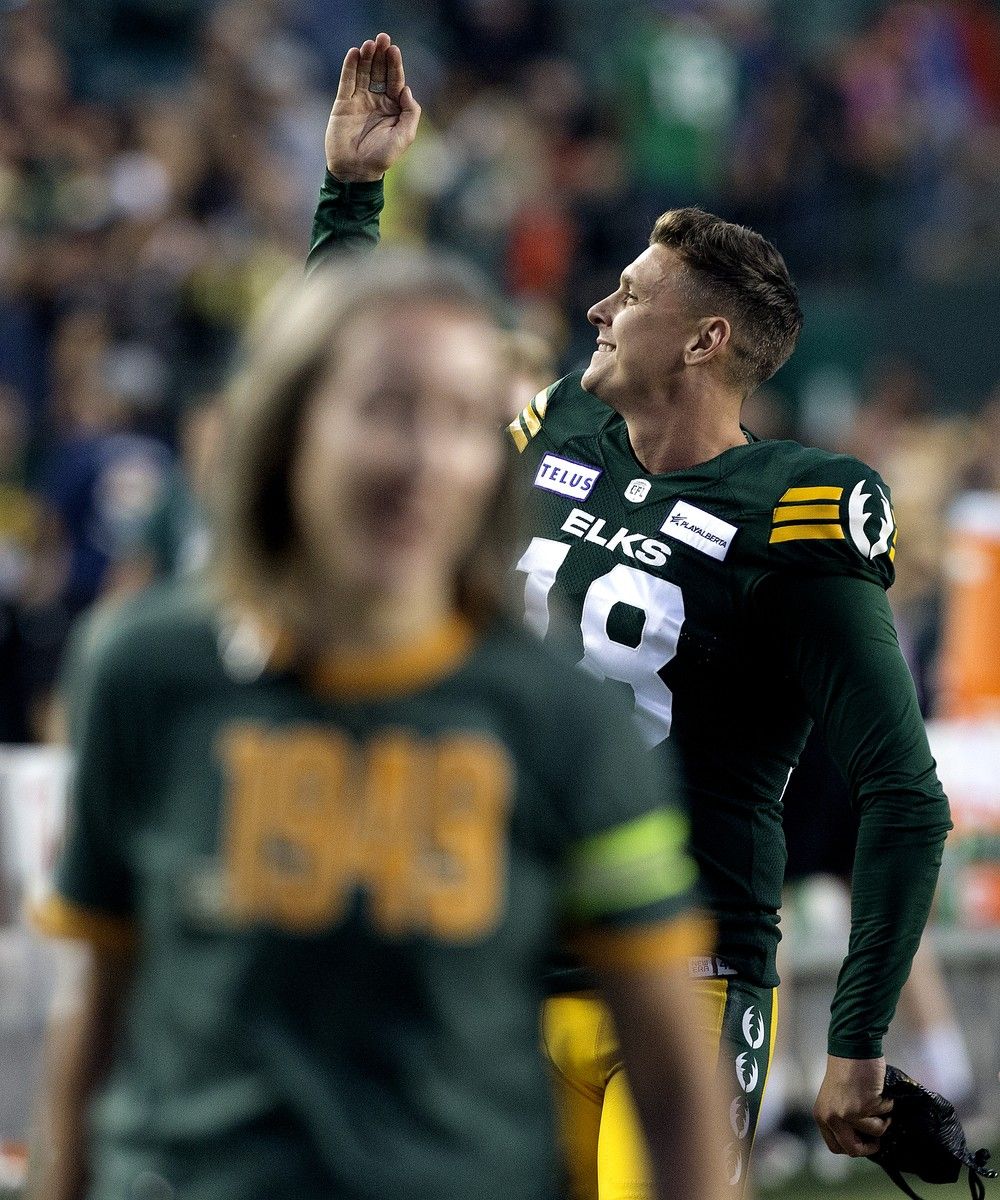 Photos: Dean Faithfull lifts Edmonton Elks past Calgary Stampeders ...