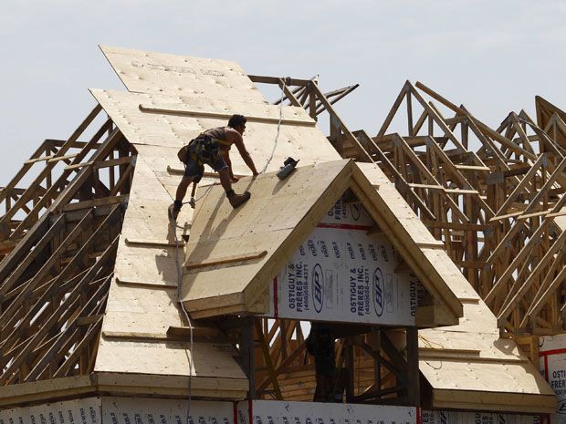 Canadian home building revs up in June | Financial Post