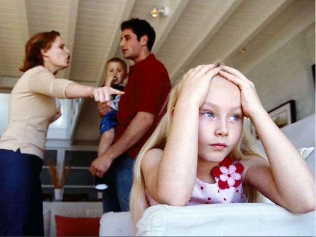 A new study shows how children are psychologically damaged when parents ...