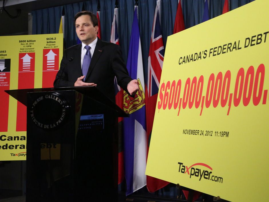 Canada's national debt to hit $600-billion Saturday | Financial Post
